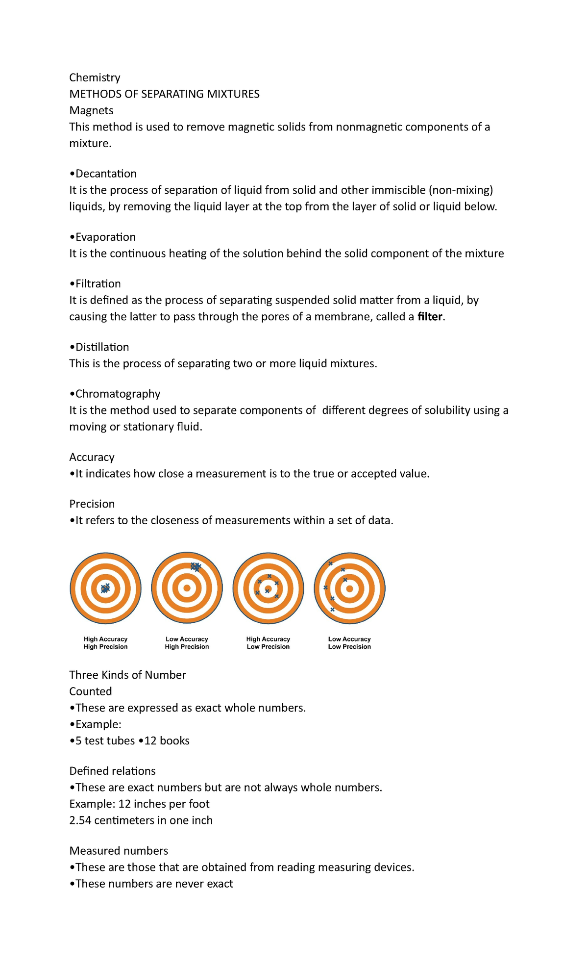 Reviewer 2 - Chemistry METHODS OF SEPARATING MIXTURES Magnets This ...