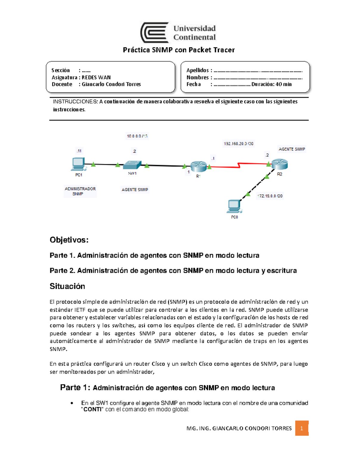 1 SNMP CON Packet Tracer - Práctica SNMP con Packet Tracer ...