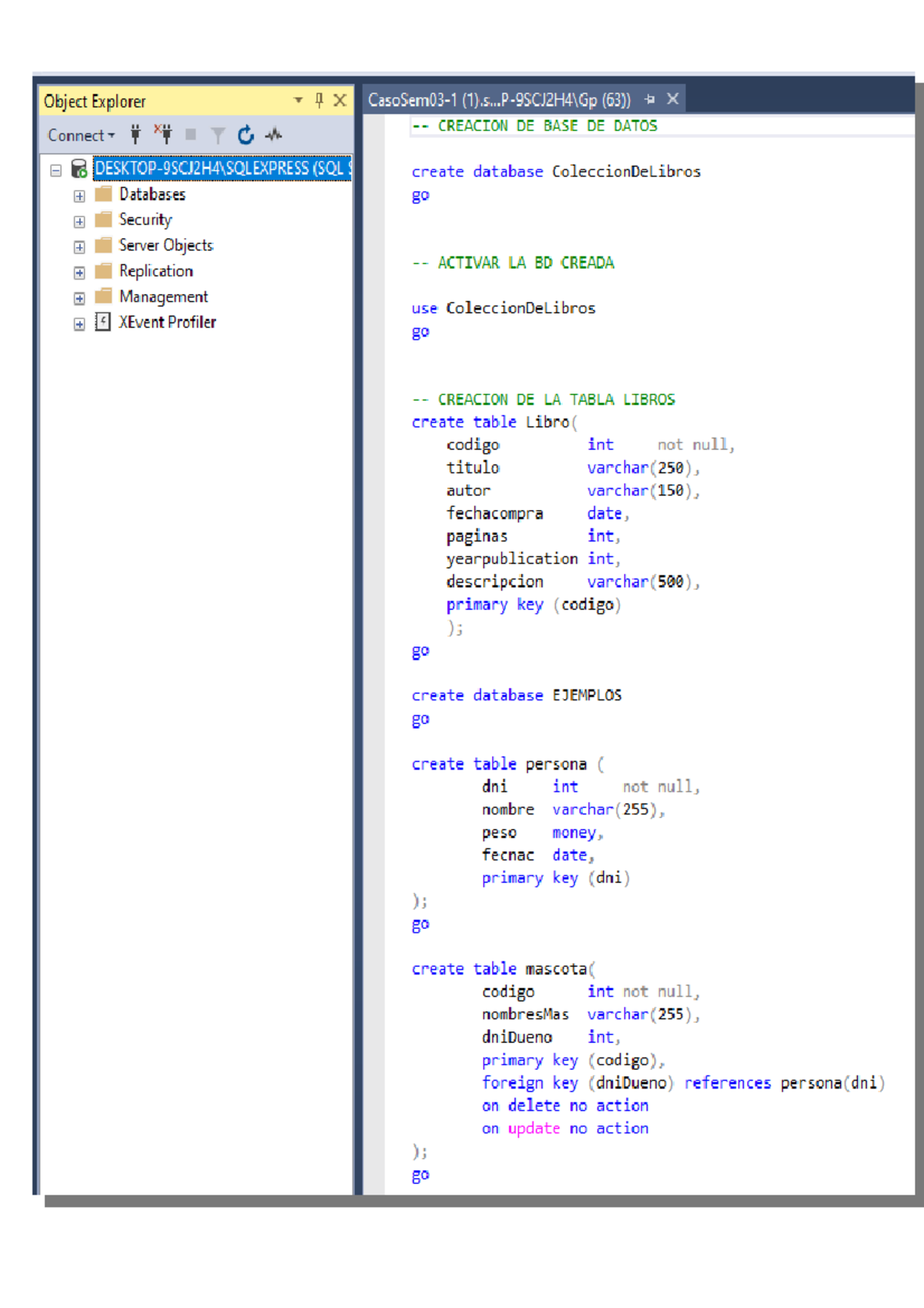 Actividad Propuesta Semana 3 - Taller de programacion - Studocu