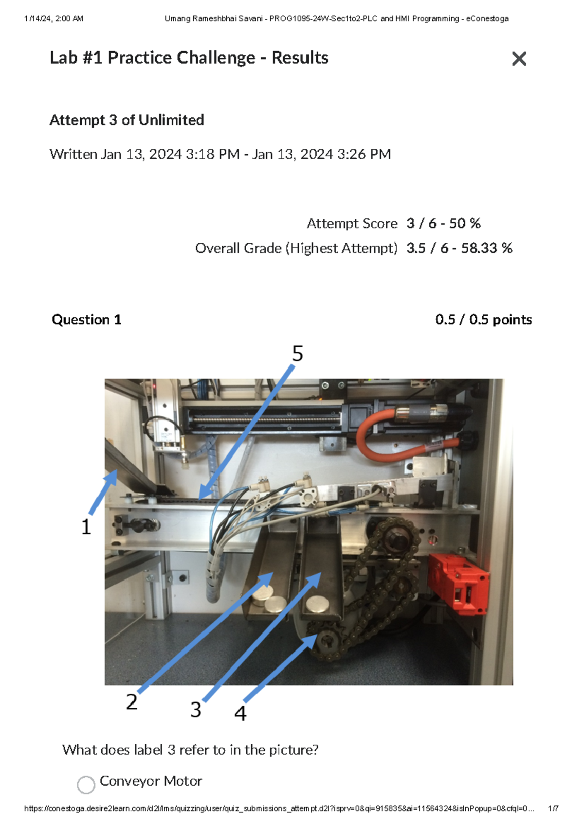 Practice lab 11111 - Lab #1 Practice Challenge - Results Attempt 3 of ...
