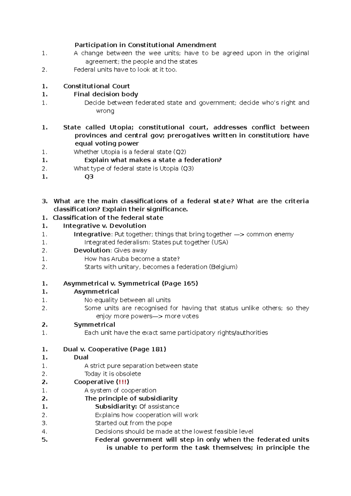 Participation in Constitutional Amendment - 1. 2. Participation in ...