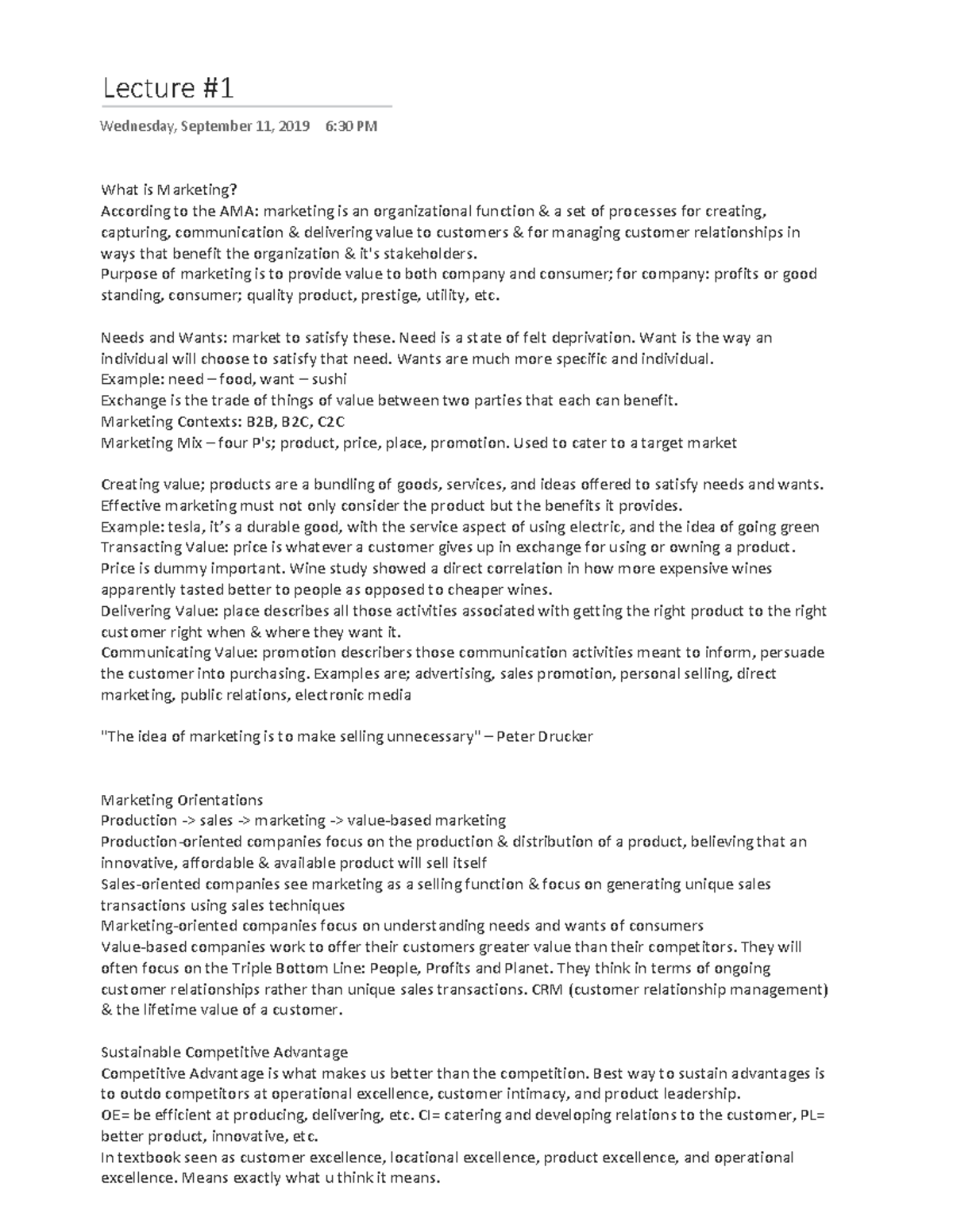 MOS 2320 Lecture 1 - With professor Michael Aloisoe - Warning: TT: undefined function: 32 ...