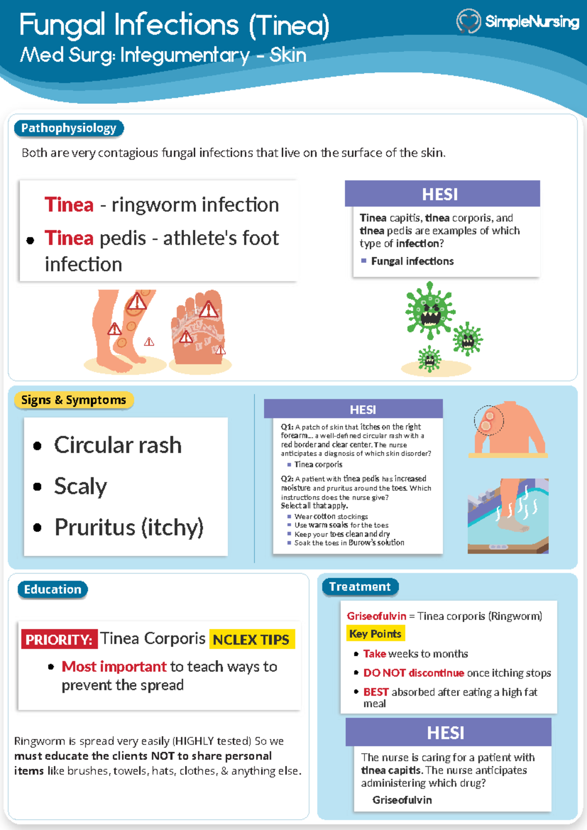 4. Fungal Infections (Tinea) - Fungal Infections (Tinea) Signs ...