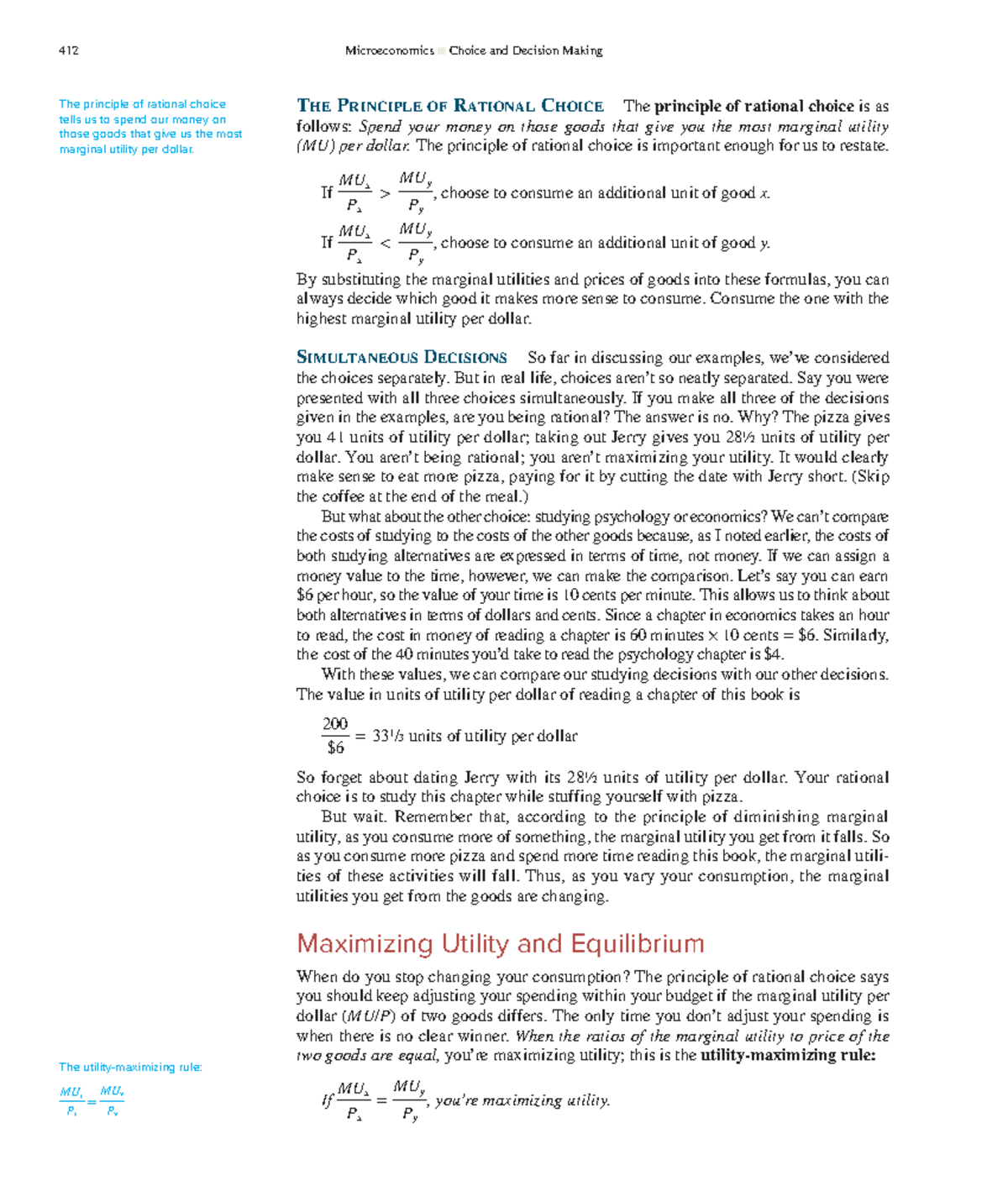 Economics-159 - n/a - 412 Microeconomics Choice and Decision Making THE ...