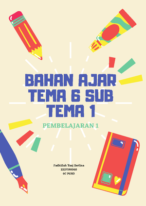 LKPD kelas 2 tema 2 Subtema 1 pembelajaran - LKPD (LEMBAR KERJA SISWA ...