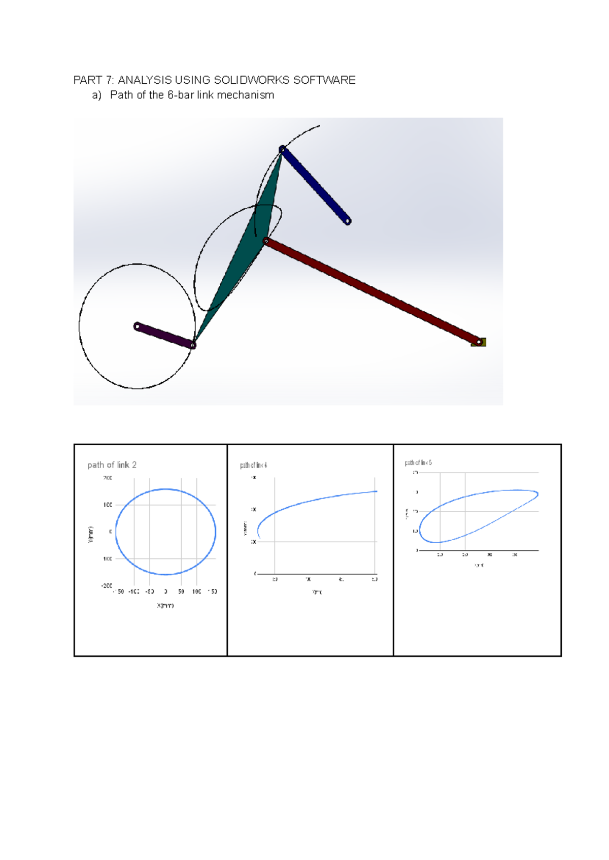 PART 7 Analysis Using Solidworks Software - MECHANICAL ENGINEERING - PART 7: ANALYSIS USING ...