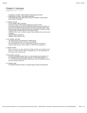 Chapter 2 Summary - OneNote 2:53 PM Chapter 2: Summary Monday, January ...