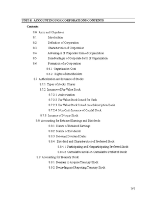 Principle II - Principle of Accounting II for Accounting & Finance ...