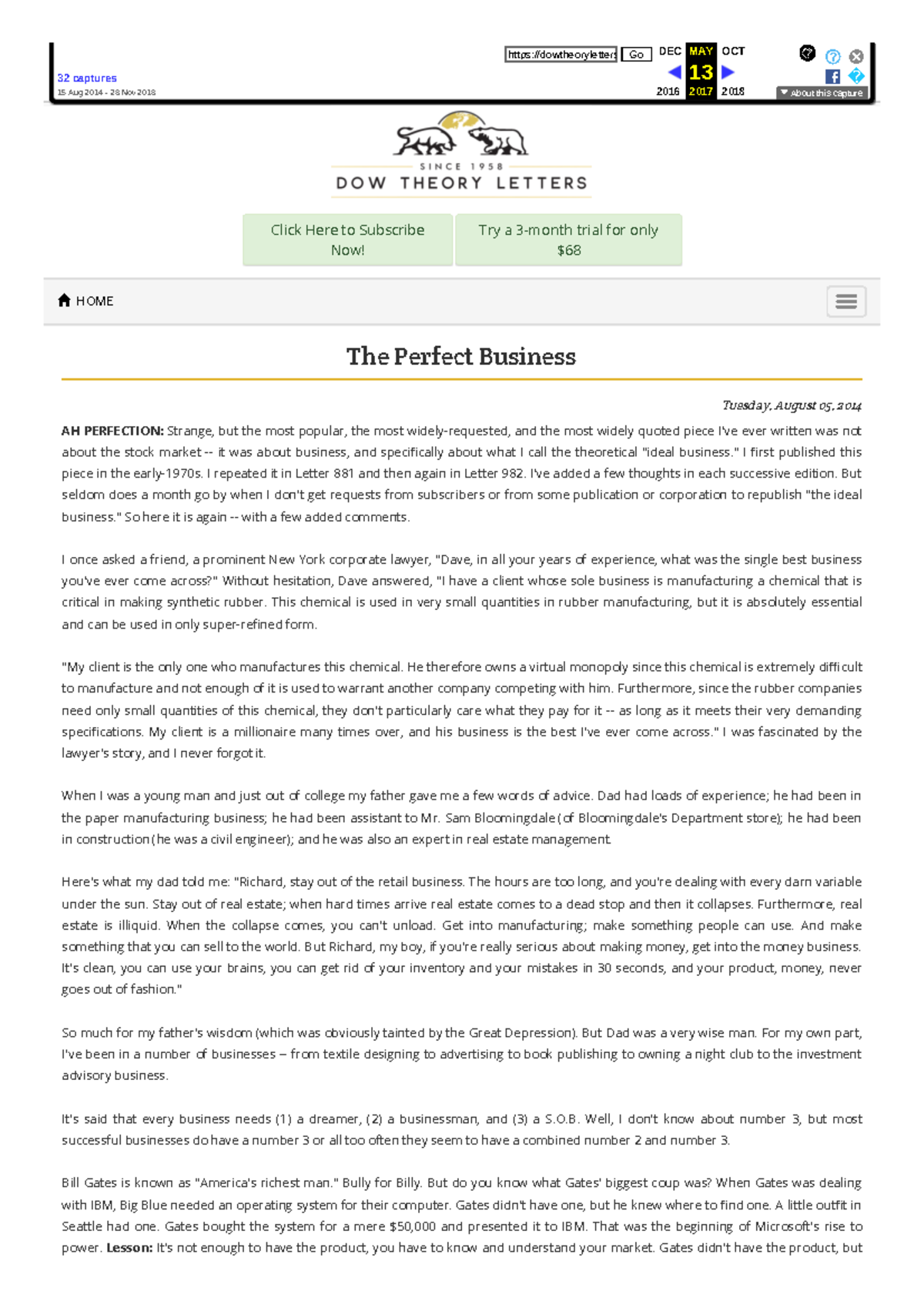 DOW Ideal Biz - kjnl ihojoinlbv jhkhoikl - The Perfect Business Tuesday ...