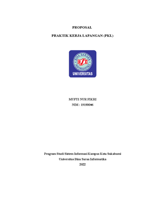 Proposal PKL (19190102 - Muhamad Akbar Teguh Kharisma) - PROPOSAL ...