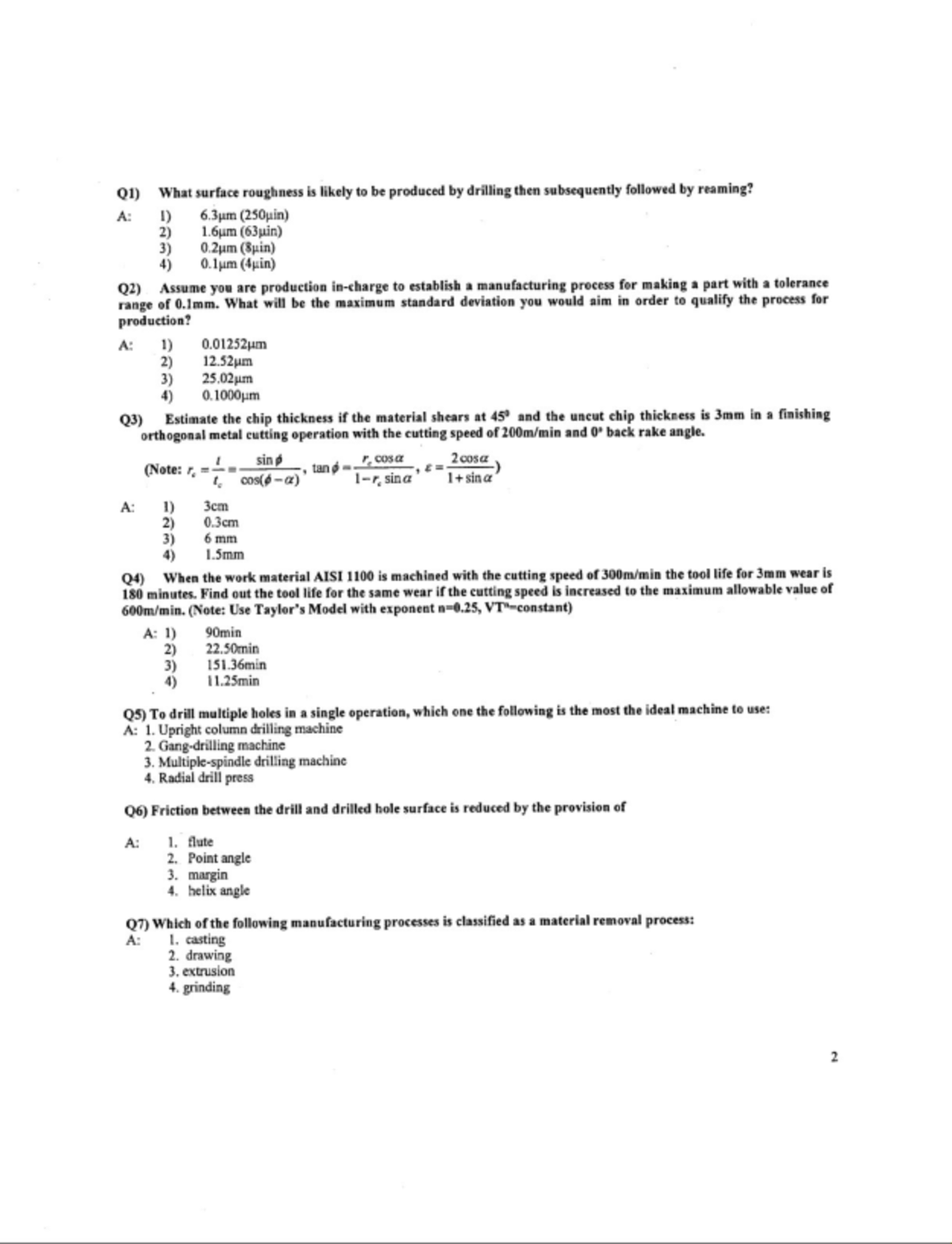Midterm 2016 - MECH 311 - Studocu