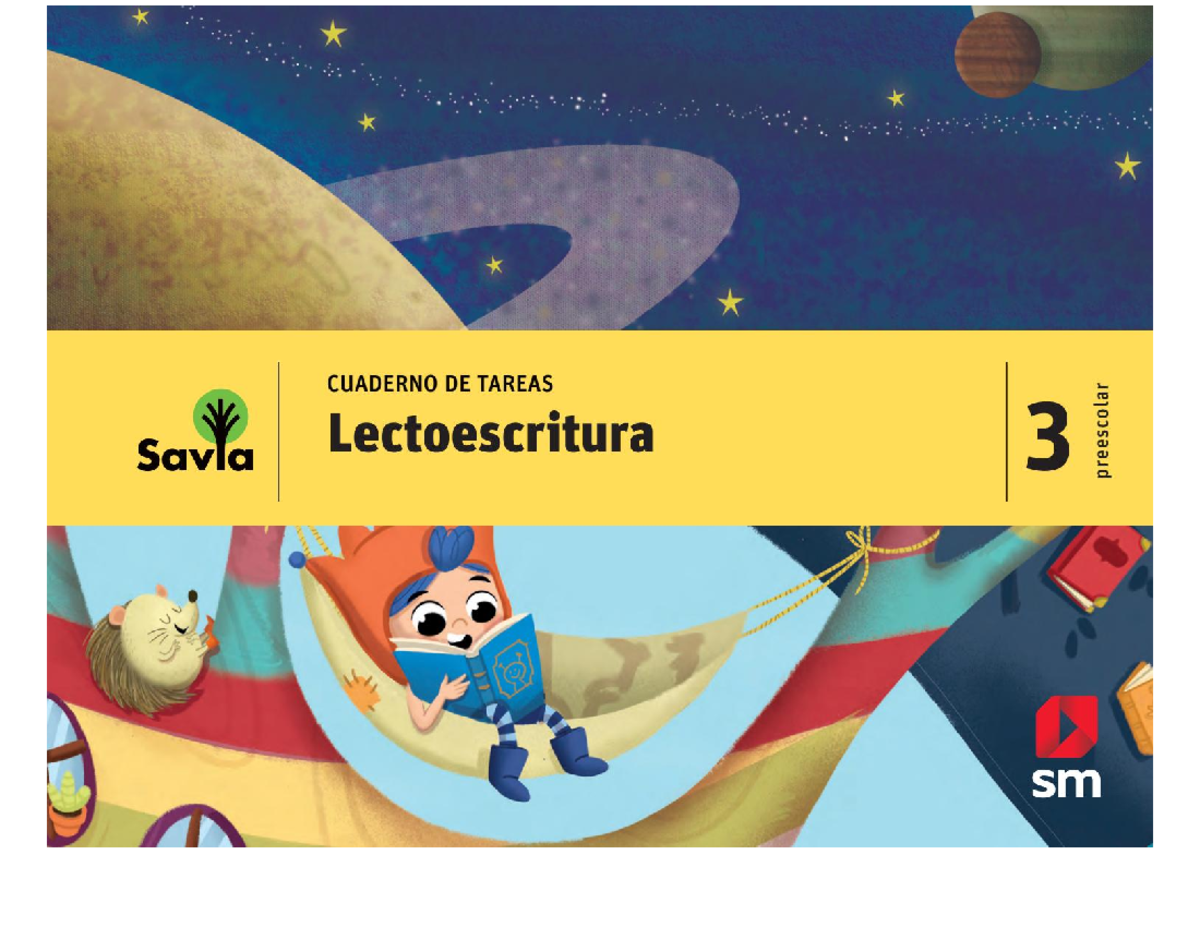 Cuaderno Lectoescritura para Preescolar 3 por Materiales Educativos ...