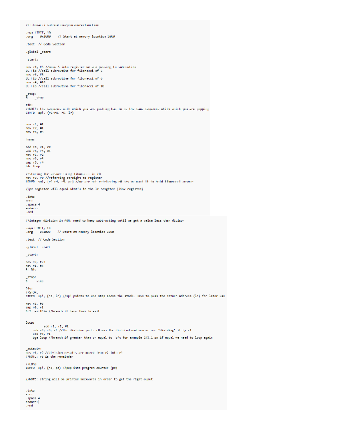 CP216 Fibonacci (parameters) - CP216 - Studocu