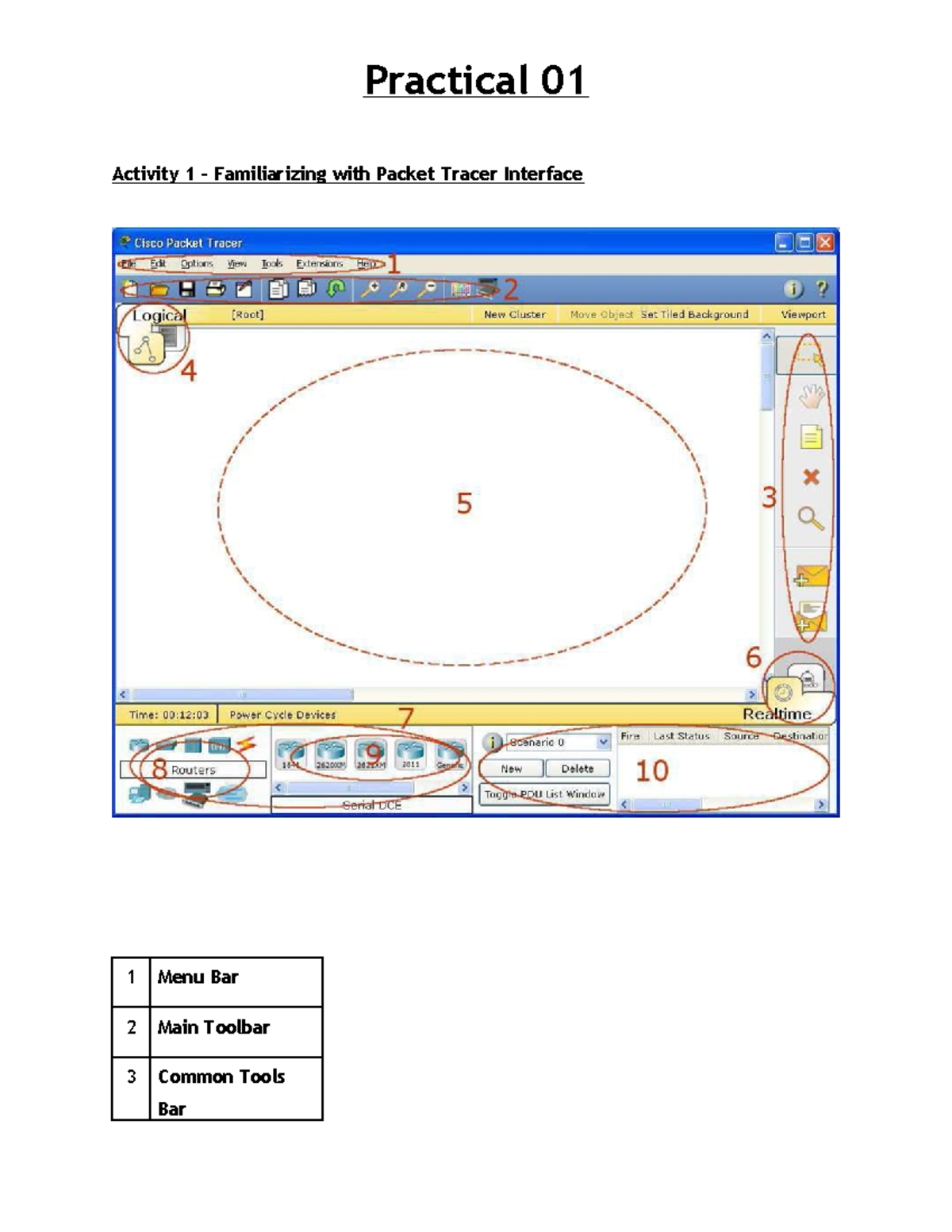 Packet Tracer Intro - Activity 1 – Familiarizing with Packet Tracer ...