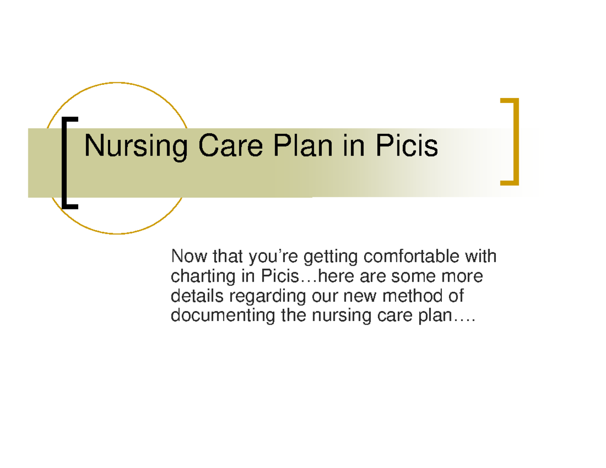 350901733 Nursing Care Plan in Picis - Nursing Care Plan in Picis Now ...