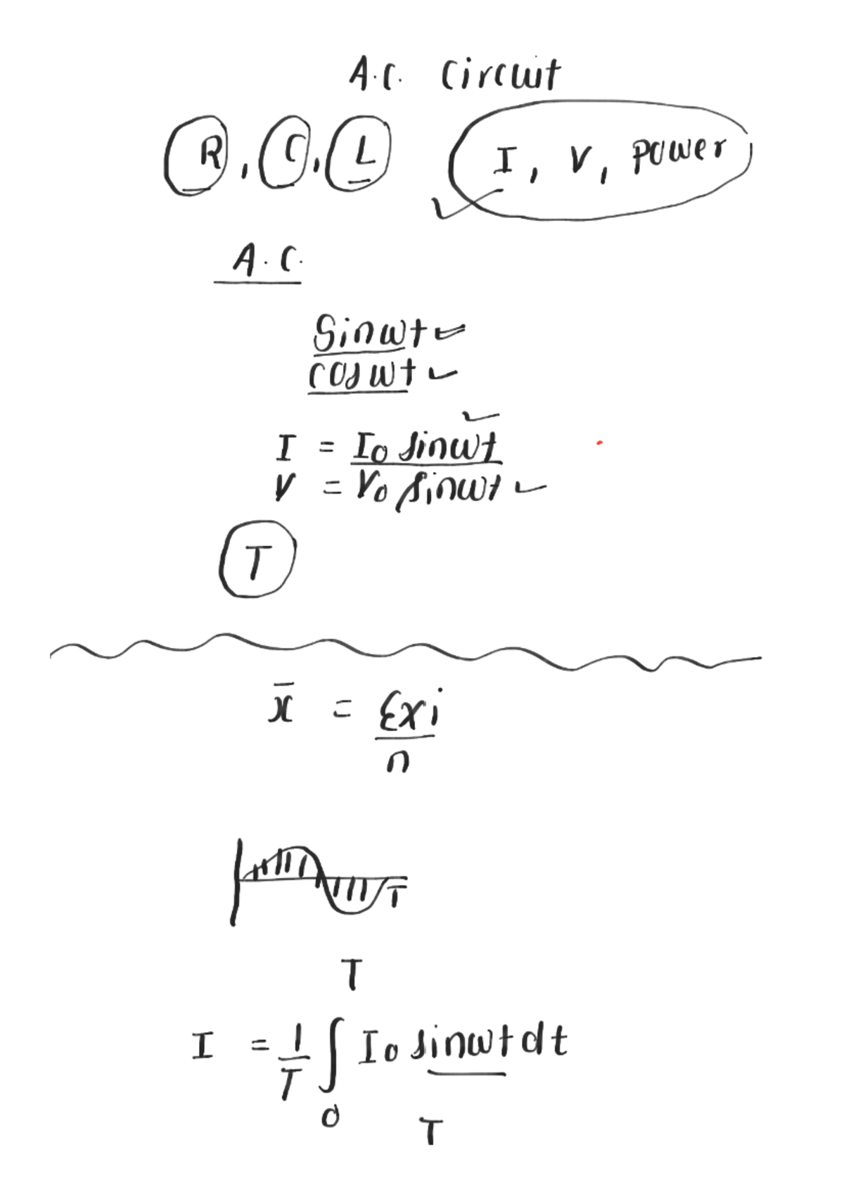 AC Circuit Notes 1 - PHYS 253 - Studocu