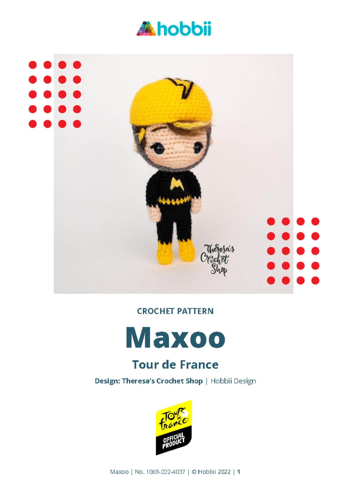 Maxoo tour de france us - lllll - CROCHET PATTERN Maxoo Tour de France ...