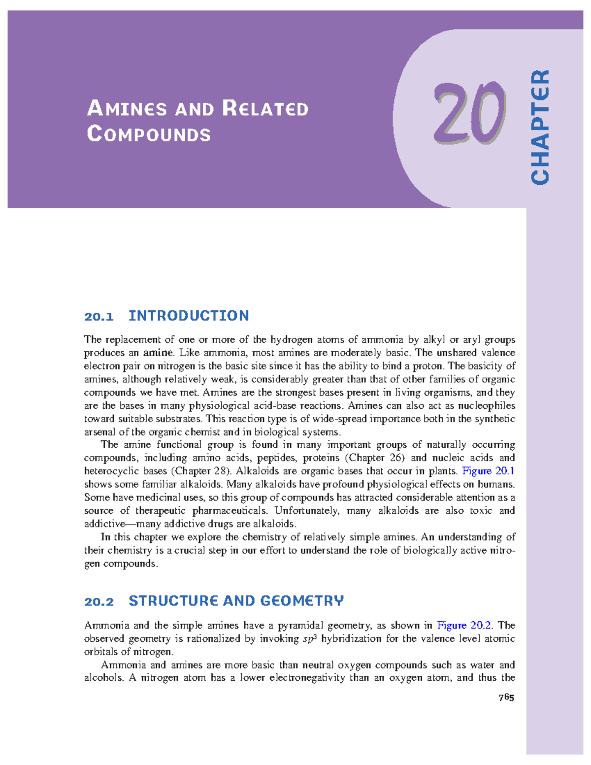 Orgo book ch 20 - Chapter 20 of Rizzo's Orgo Book - 765 1120 CHAPTER 20 ...