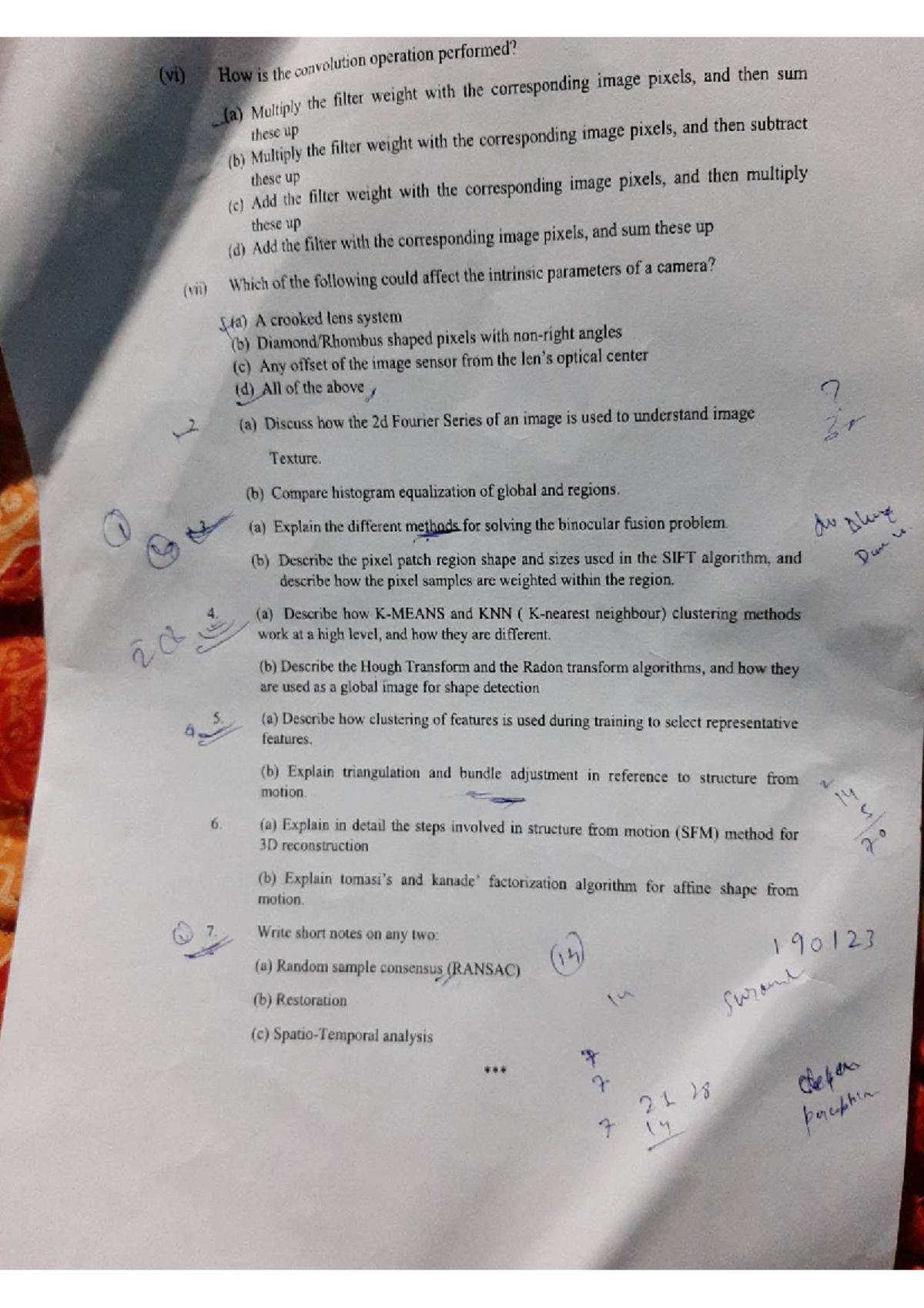 Computer Vision Computer Science And Engineering Studocu