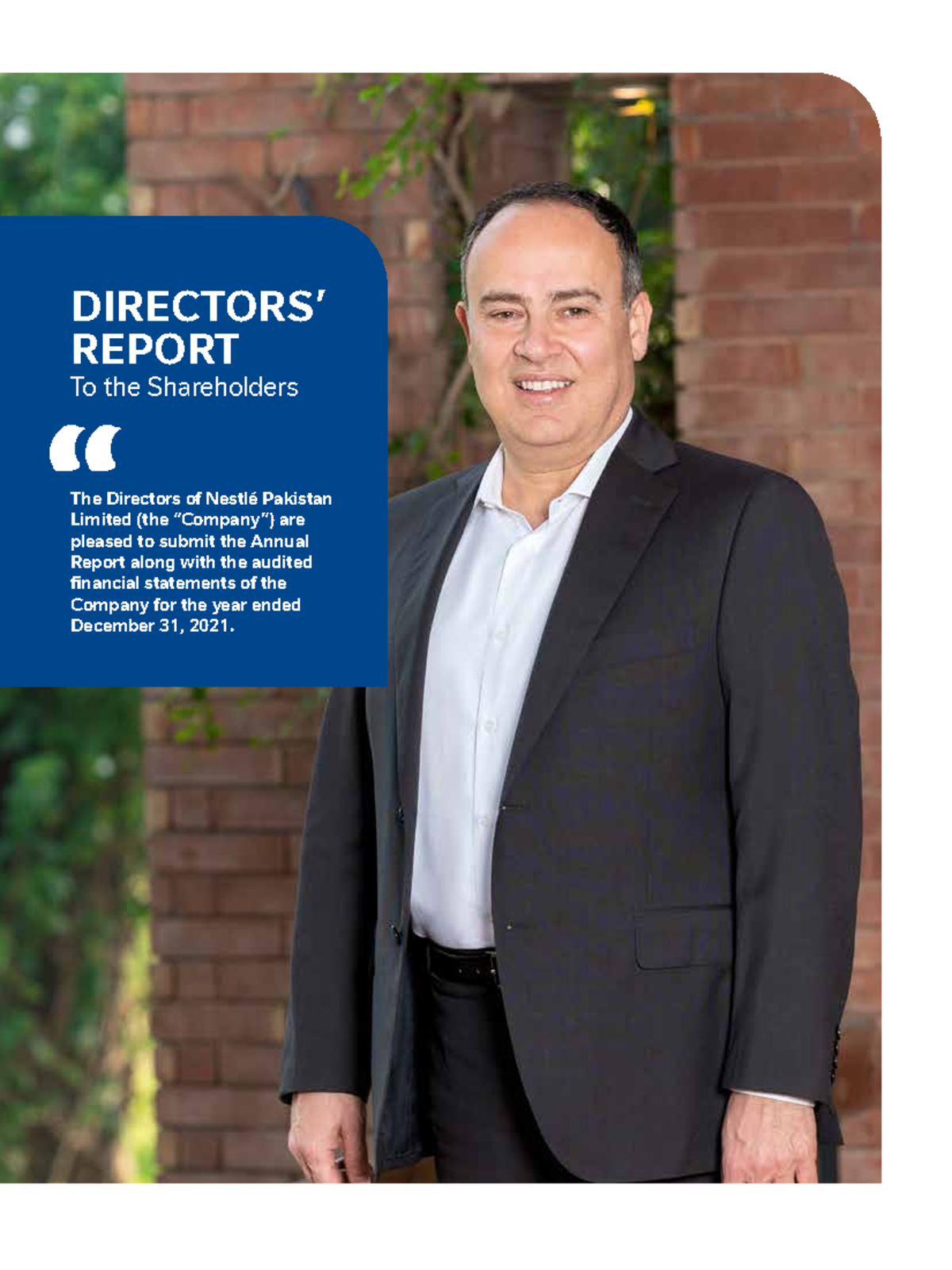 Directors Report To The Shareholders English- December 31, 2021-revised ...