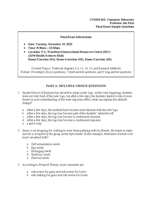 BUSN FINAL exam notes based off textbook - FINAL EXAM STUDY GUIDE ...