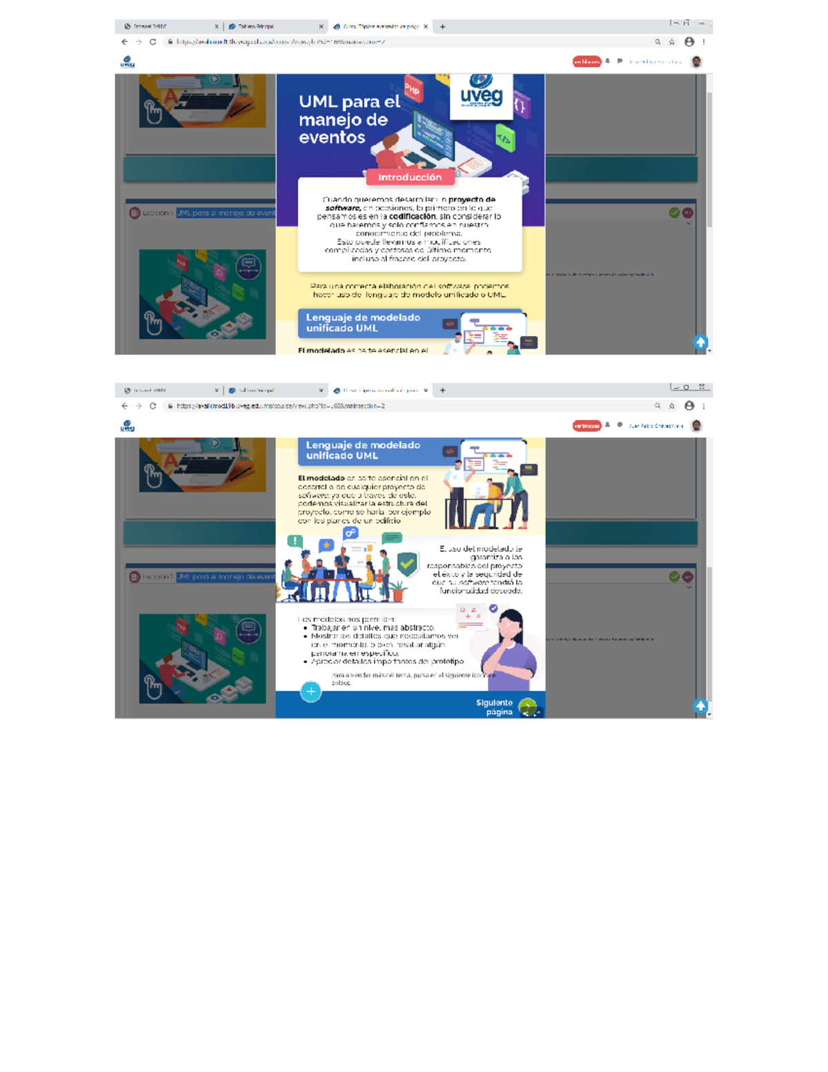 UML diagramas para el manejo de eventos - Fundamentos de programación v1 - Studocu
