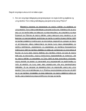 Gawain 4 Aralin 4 - Analysis and Activities - Gawain 2 Pagpapaliwanag 1 ...