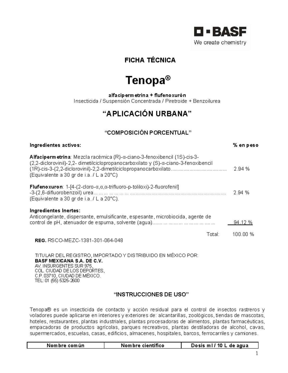 2 Ficha+Técnica+-+Tenopa®+60+SC - FICHA TÉCNICA Tenopa ...