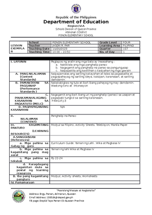 Rizal Life, Works and Writings - Chapter 1 Understanding the Rizal Law ...