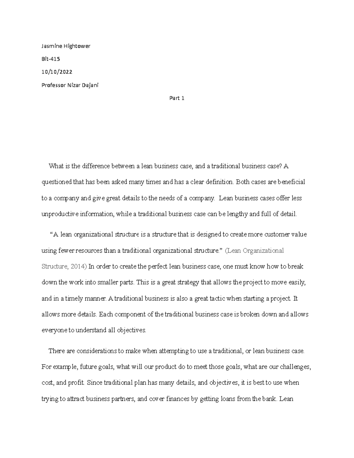 Jasmine Hightower Topic 3 Assignment Part 1 - Jasmine Hightower Bit- 10 ...