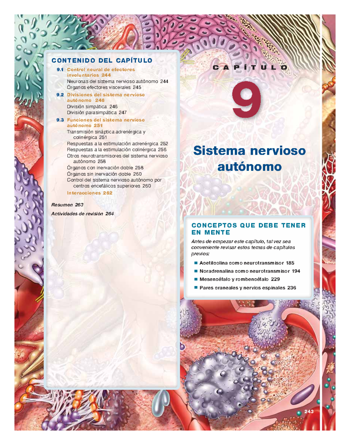 Libro - Fisiologia Humana Stuart Ira Fox 13a ed Cap 9. Sist. Neviso ...