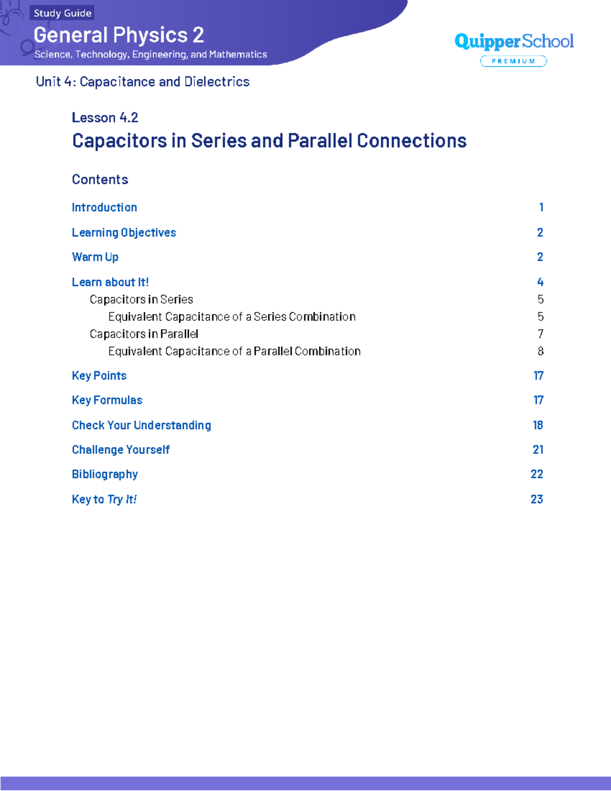 PHY2 11 12 Q3 0402 FD - Physics - Capacitors in Series and Parallel ...