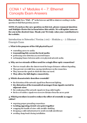 4.7.1 Packet Tracer - Connect the Physical Layer - ITExam Answers ...