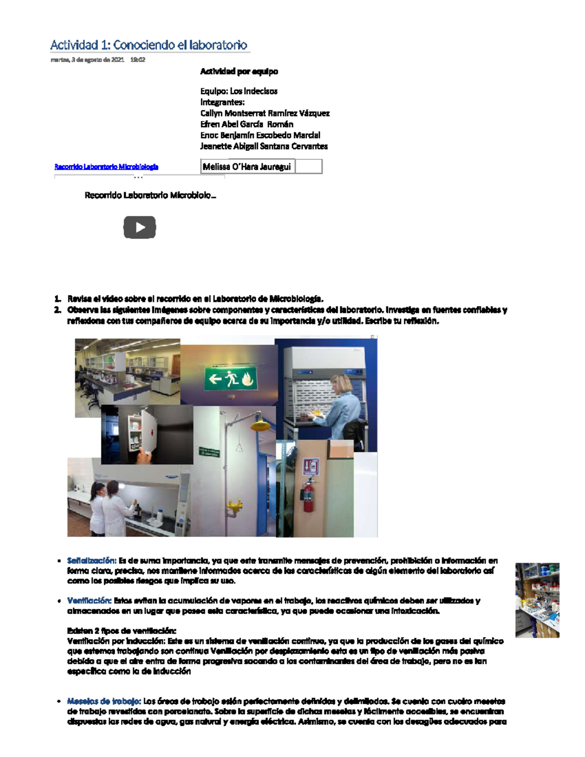 MATERIALES PELIGROSOS EN EL LABORATORIO Y MEMBRANA CELULAR - Biología ...