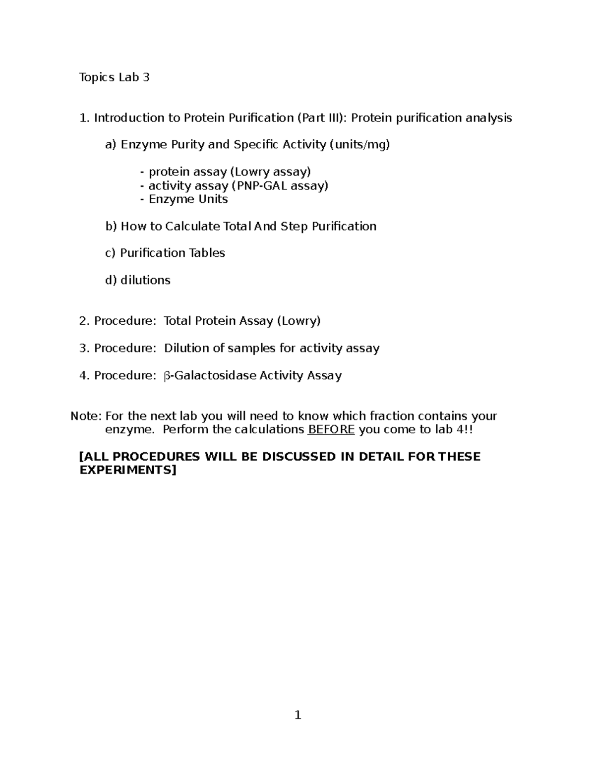 Bio300 Fall - Lab Week 3 Experiments - BIOL 300.00 - Hunter College ...