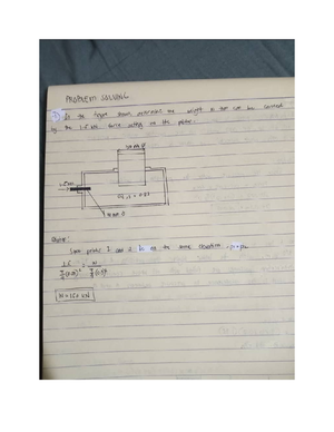 Sample-problem-8 - Problems related to hydraulics - Hydraulics - Studocu