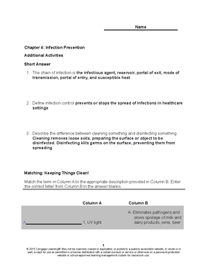 BIO 205 Module 1 Worksheet - ARIZONA COLLEGE OF NURSING Module 1 Define ...