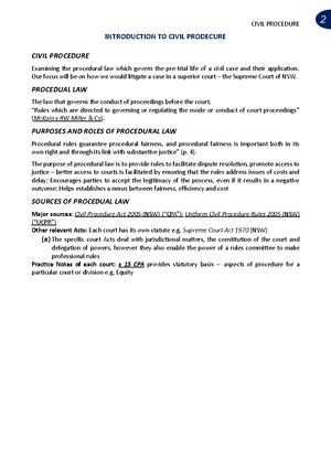 Civil Law - Mindmaps - Initiating proceedings and pleadings Statement ...