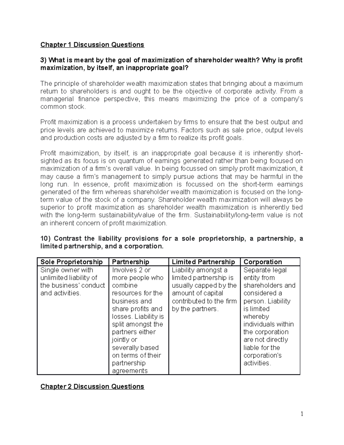 Homework Discussion Questions - December 5, 2021 - Chapter 1 Discussion ...