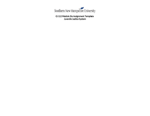 Cj 205 module 2 assignment - Erik Fortson Department of Criminal ...
