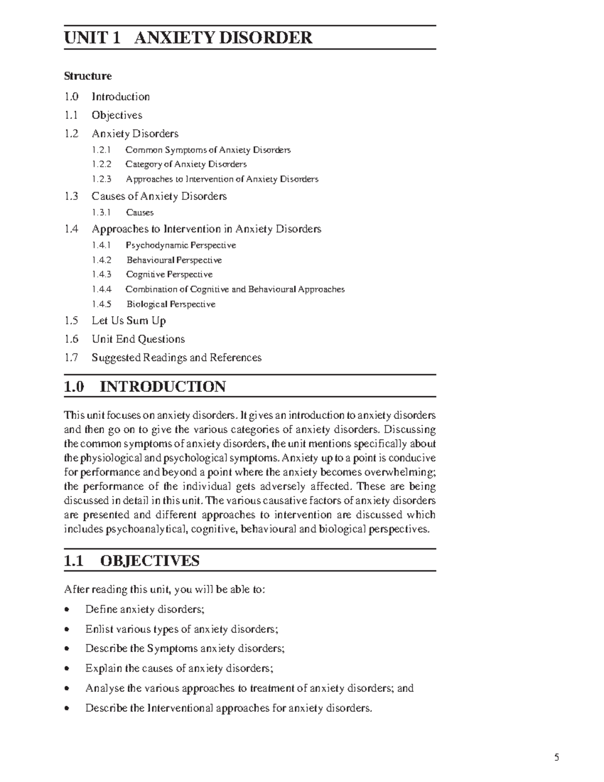 Anxiety - 2 Common Symptoms of Anxiety Disorders 1.2 Category of ...