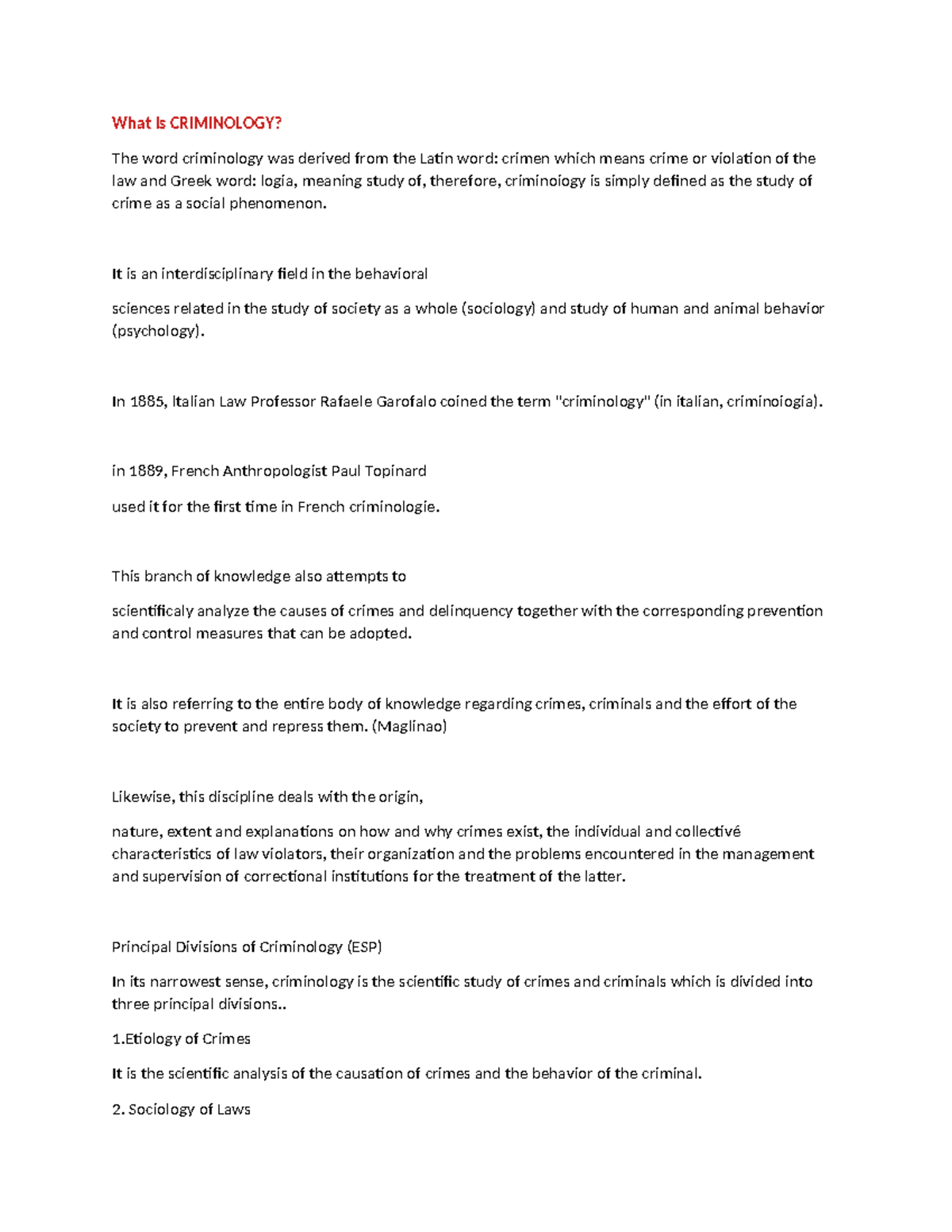 tel-intro-to-criminology-what-is-criminology-the-word-criminology