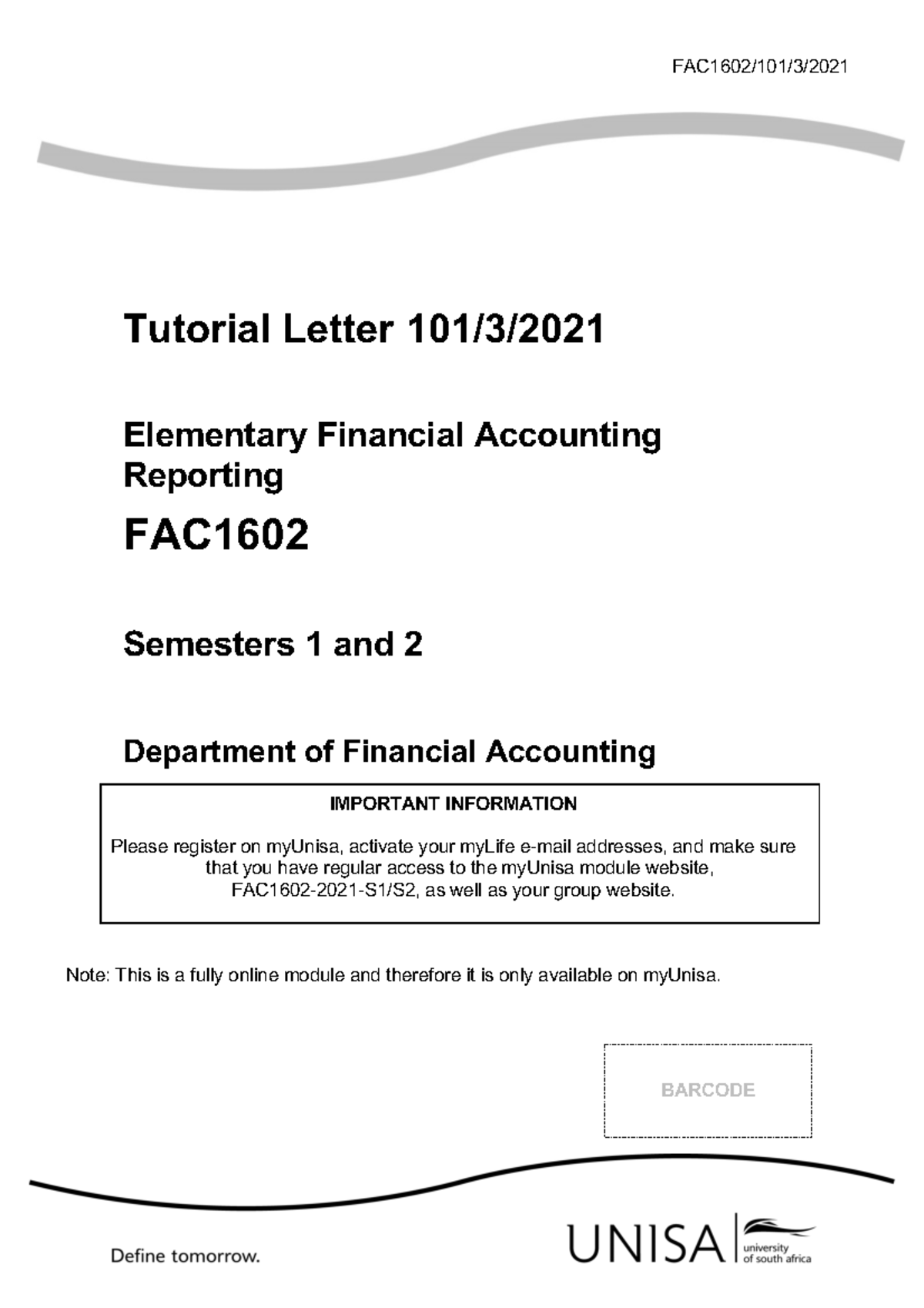Tute Letter 101 2021 3 b - FAC1602/101/3/ 2021 Tutorial Letter 101/3 ...