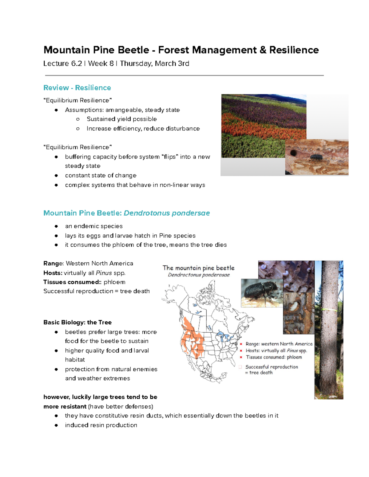 6.2 Mountain Pine Beetle Case Study - Mountain Pine Beetle - Forest ...