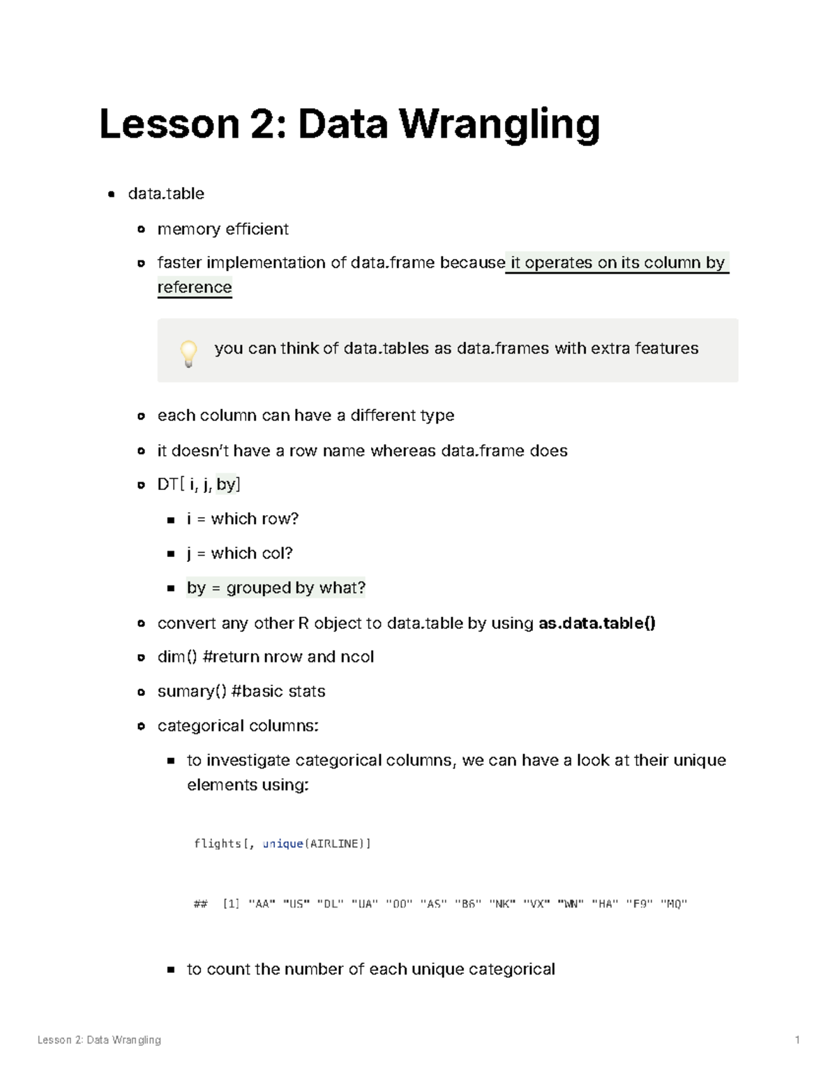 Lesson 2 Data Wrangling 507ed41799 ce41b28936 aaf2dacc0f4d - Lesson 2: Data Wrangling data ...