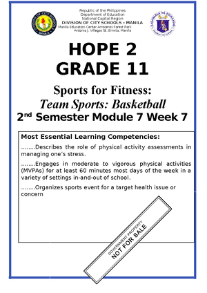 Module-4 - Physical Education - ACTIVITY 4. ACTIVITY 4. - Studocu