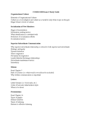 COMM 2100 Professional Comm Syllabus Fall 2023 - COMM 2100 Professional Communication Rory ...