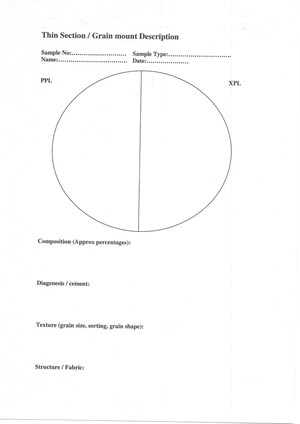 Sedimentary Environments 18 Revision - instructor version - Student ...