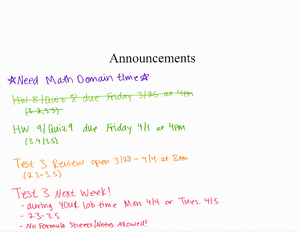 Circuit Training - Functions (algebra) 2 - Ma 1313 - Studocu