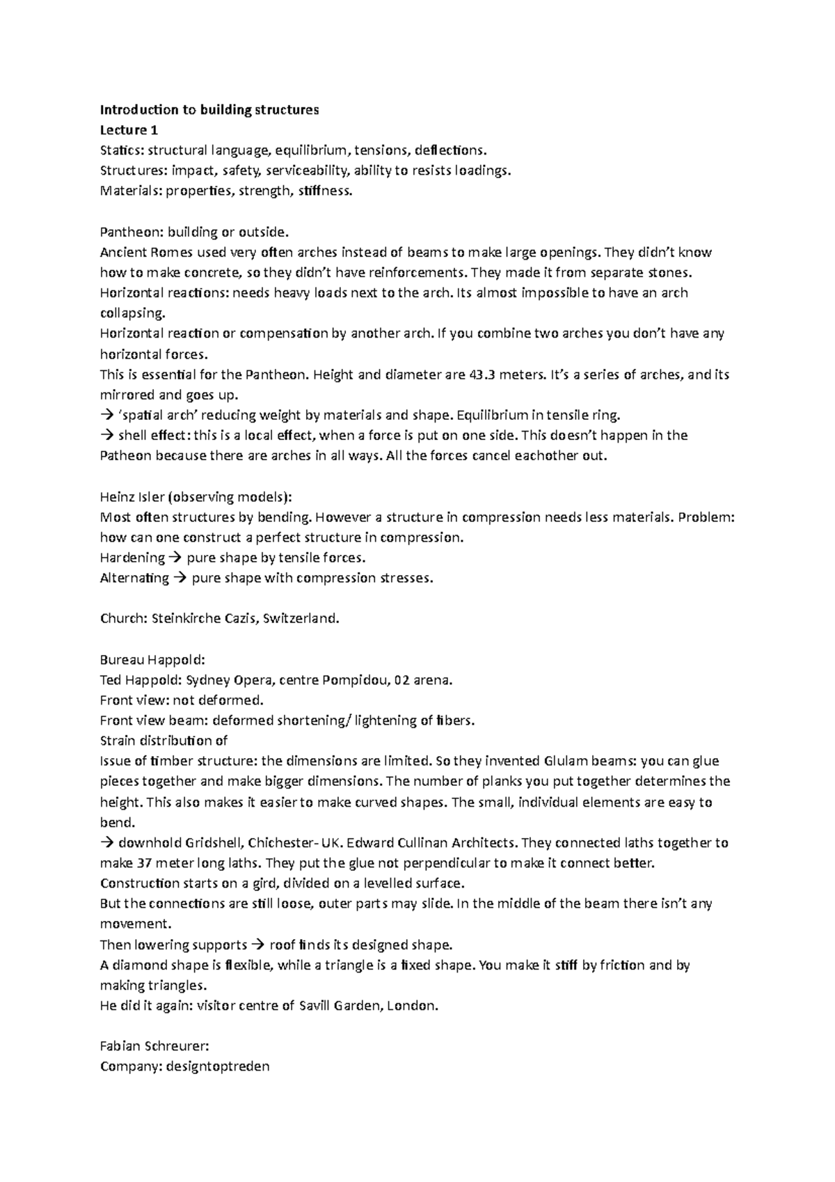 Introduction to building structures - Introduction to building ...